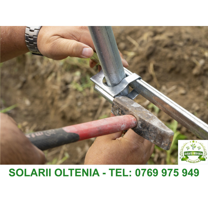 Schelet Solar profesional din teava zincata TZ 4/18 m