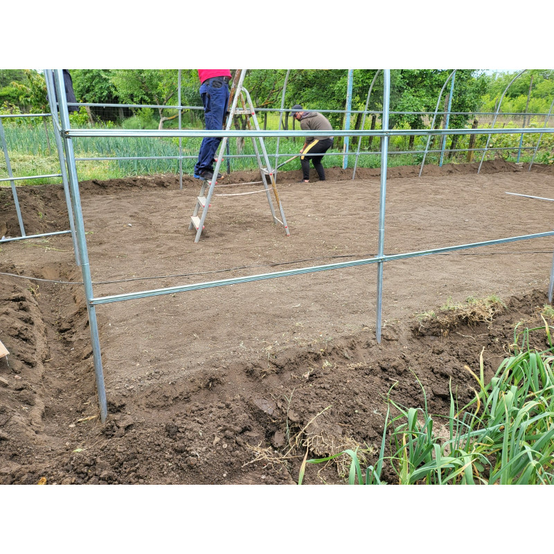 Solar profesional din teava zincata TZ 5/10 m, SISTEM DE AERISIRE PE ...